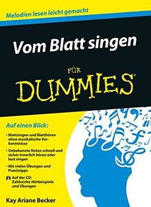 VOM BLATT SINGEN für Dummies de Becker, Kay Ariane | Livre | état ...