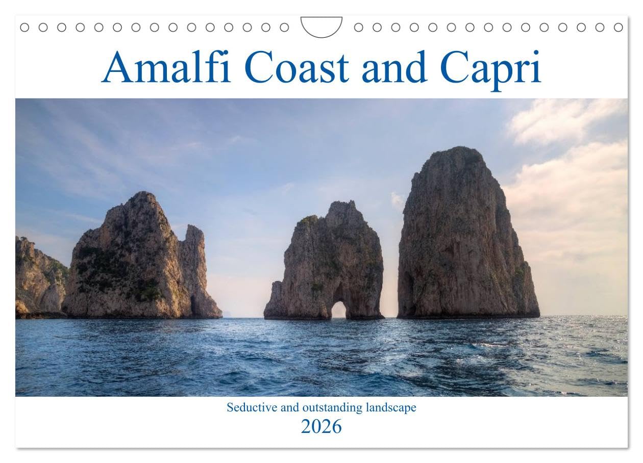 Amalfi Coast and Capri (Wall Calendar 2026 DIN A4 landscape), CALVENDO ...