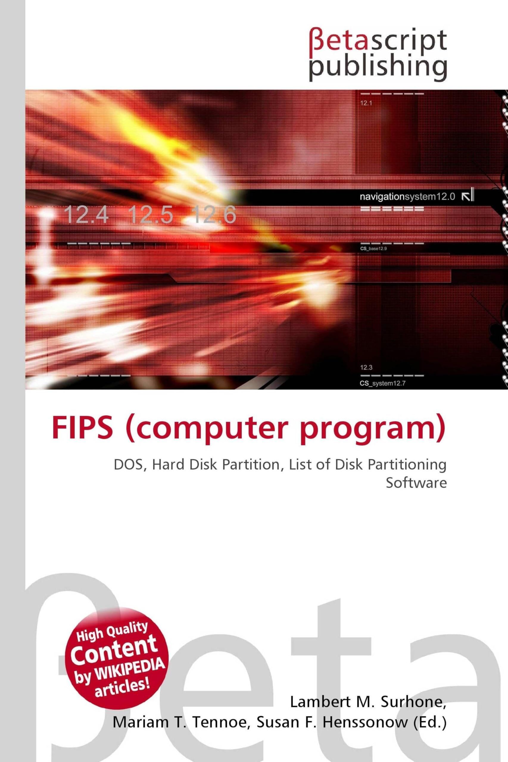 FIPS (computer program) von unbekannt - Taschenbuch