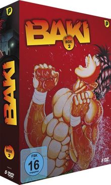 Baki - Box 2 (Episoden 1-24) [5 DVDs] von Katsuyoshi Yatabe