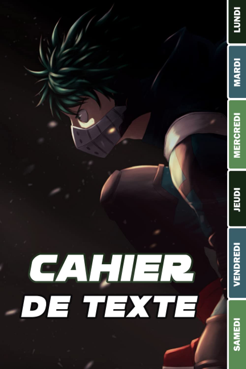 CAHIER DE TEXTE: Manga Cahier de texte geek pour écoliers garcon fille ...