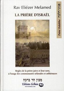 Pniné Halakha. La prière d'Israël : règles de la prière et leurs motifs ...