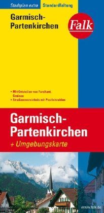 FALK STADTPLAN EXTRA Standardfaltung Garmisch-Partenkirche... | Livre ...