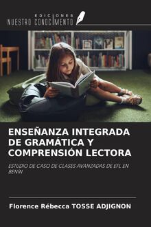 ENSEÑANZA INTEGRADA DE GRAMÁTICA Y COMPRENSIÓN LECTORA von Tosse ...