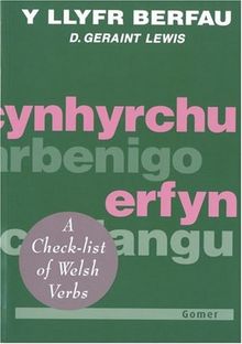 LLYFR BERFAU, Y: Check-list of Welsh Verbs: Welsh-Eng... | Livre | état ...