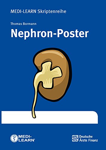 Nephron-Poster: MEDI-LEARN Skriptenreihe von Thomas Bormann - Landkarte