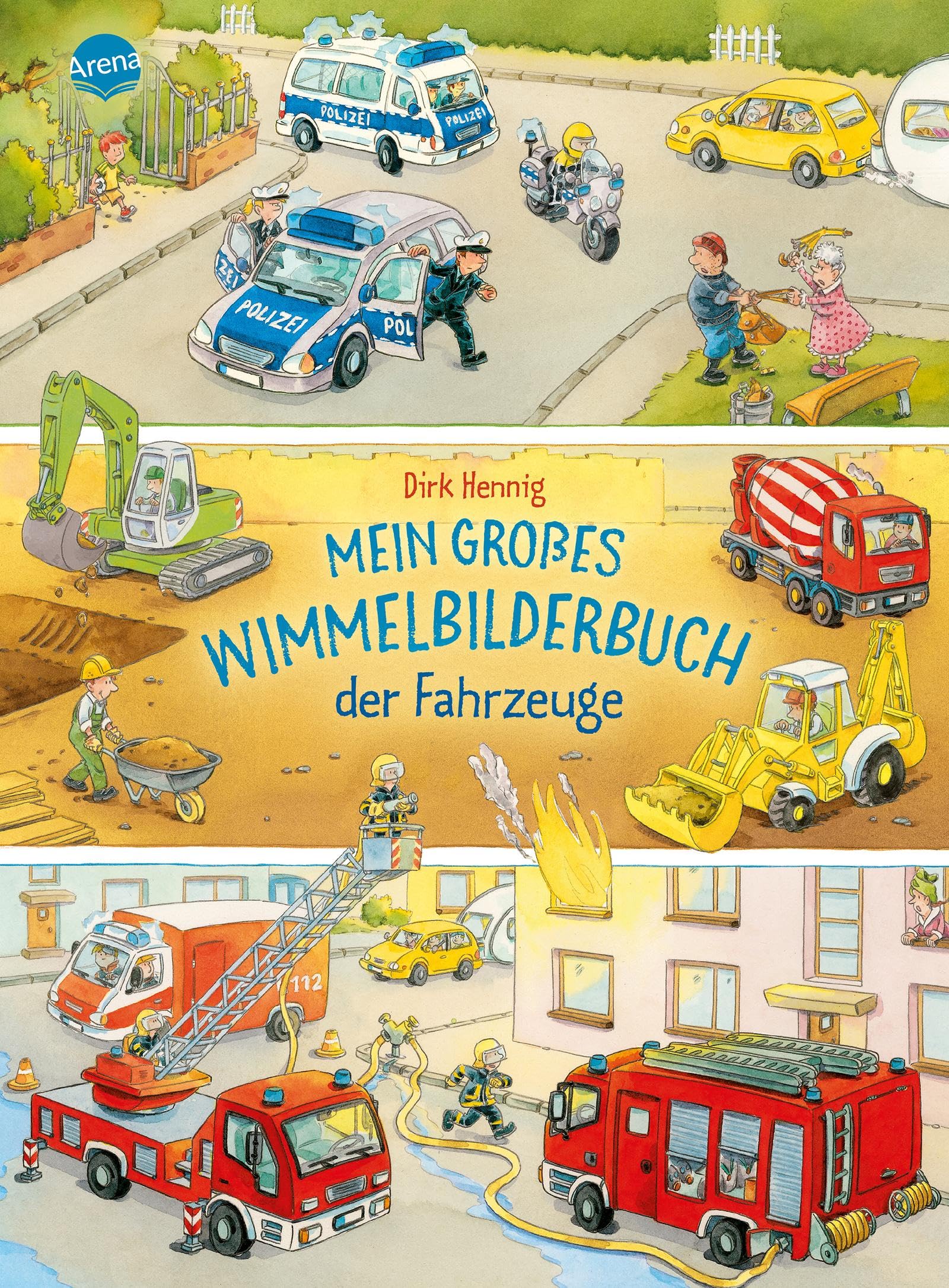 Mein großes Wimmelbilderbuch der Fahrzeuge: Großer Wimmelspaß mit vielen Fahrzeugen ab 2 Jahren ...