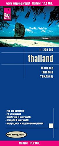 Reise Know-How Landkarte Thailand (1:1.200.000): world mapping project ...
