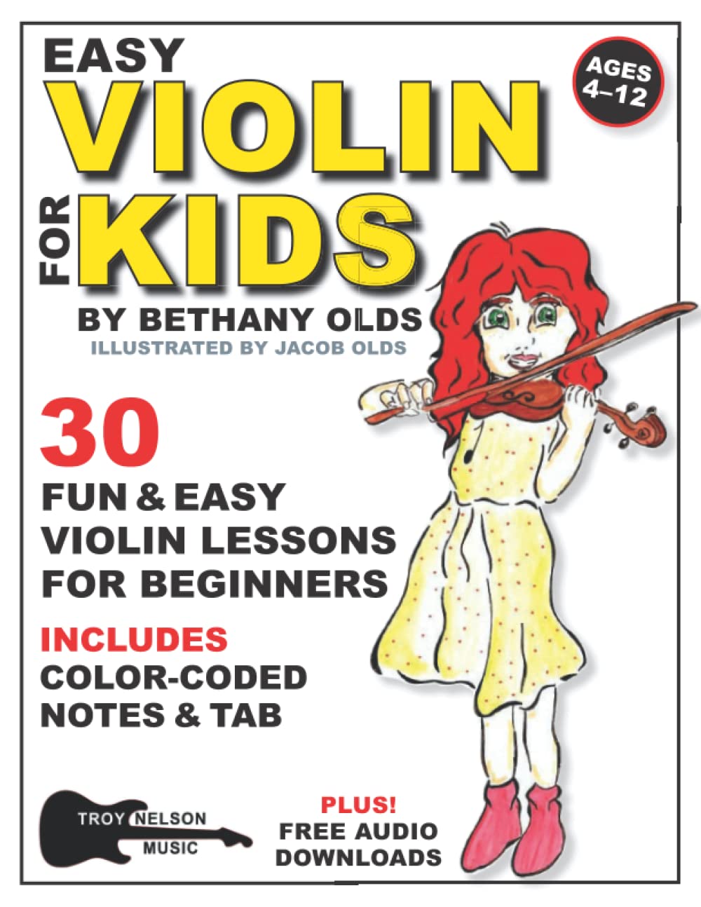 Easy Violin for Kids: 30 Fun and Easy Violin Lessons for Beginners ...