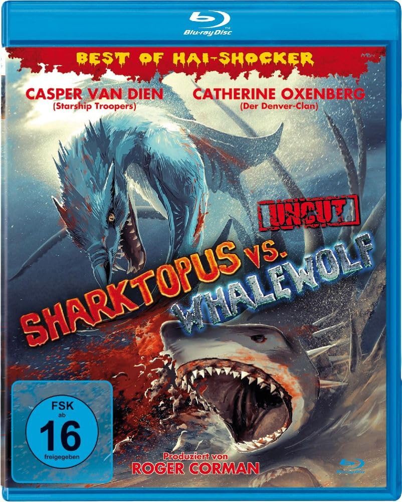 Sharktopus vs Whalewolf - Uncut Edition (Best of Hai-Shocker) [Blu-ray ...