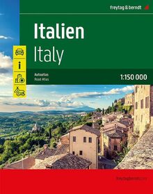 Italien, Autoatlas 1:150.000, freytag & berndt von unbekannt - Taschenbuch