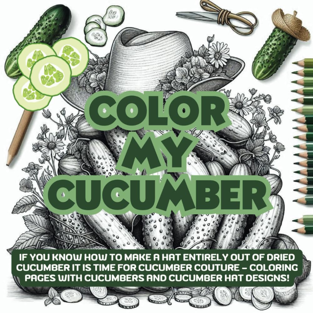 Color My Cucumber: If You Know How to Make a Hat Entirely Out of Dried ...