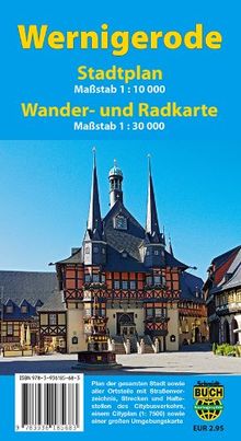 Stadtplan Wernigerode: Mit Cityplan sowie Rad- und Wanderkarte ...
