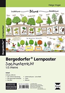 Lernposter Sachunterricht - 1./2. Klasse: 6 Poster für den Klassenraum ...