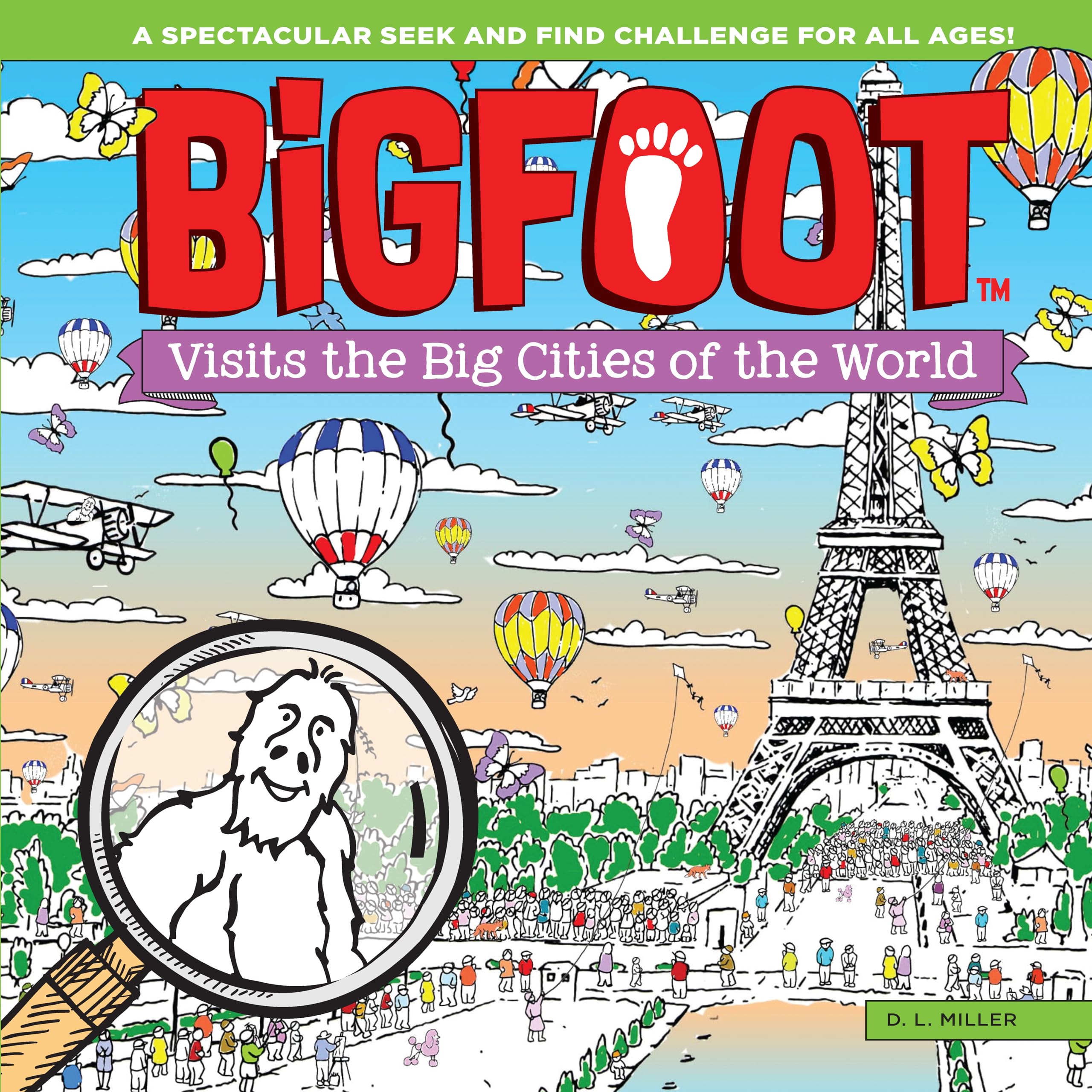 BigFoot Visits the Big Cities of the World: A Spectacular Seek and Find ...