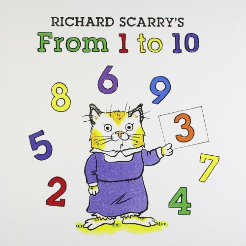 Richard Scarry's from 1 to 10 (Richard Scarry Board Book) von Richard ...
