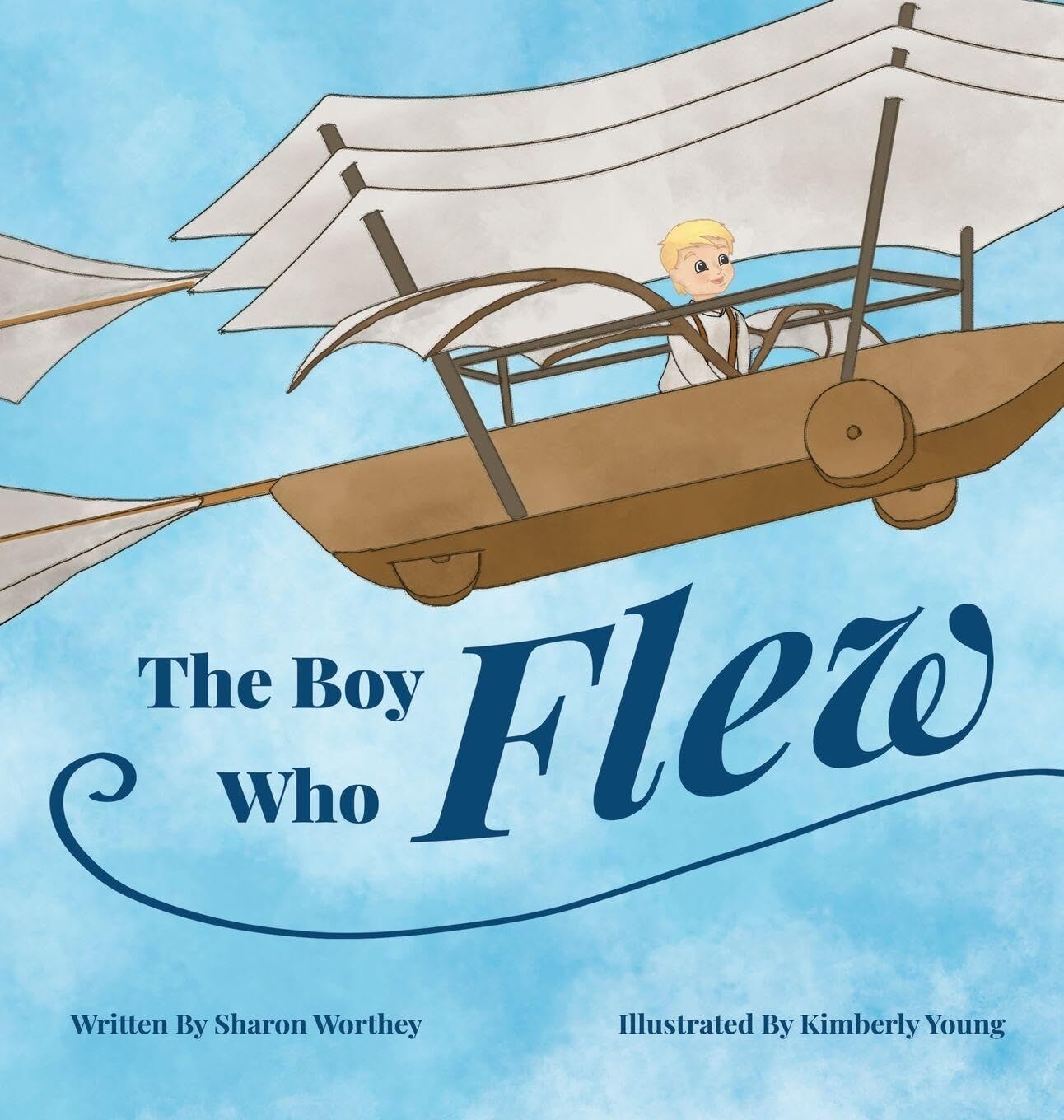 The Boy Who Flew von Sharon Worthey - Gebundene Ausgabe