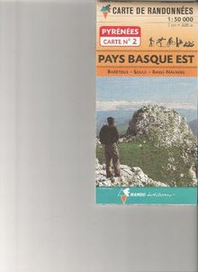 Pays Basque Est 1992 (Cartes Pyrenees) de Rando - Carte