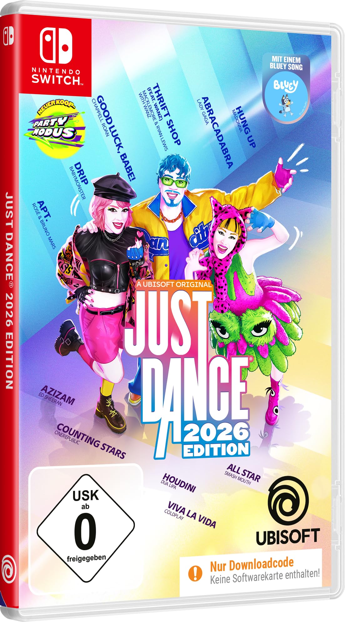 Just Dance 2026 Edition (Code in a box) - [Nintendo Switch] - Spielbar ...