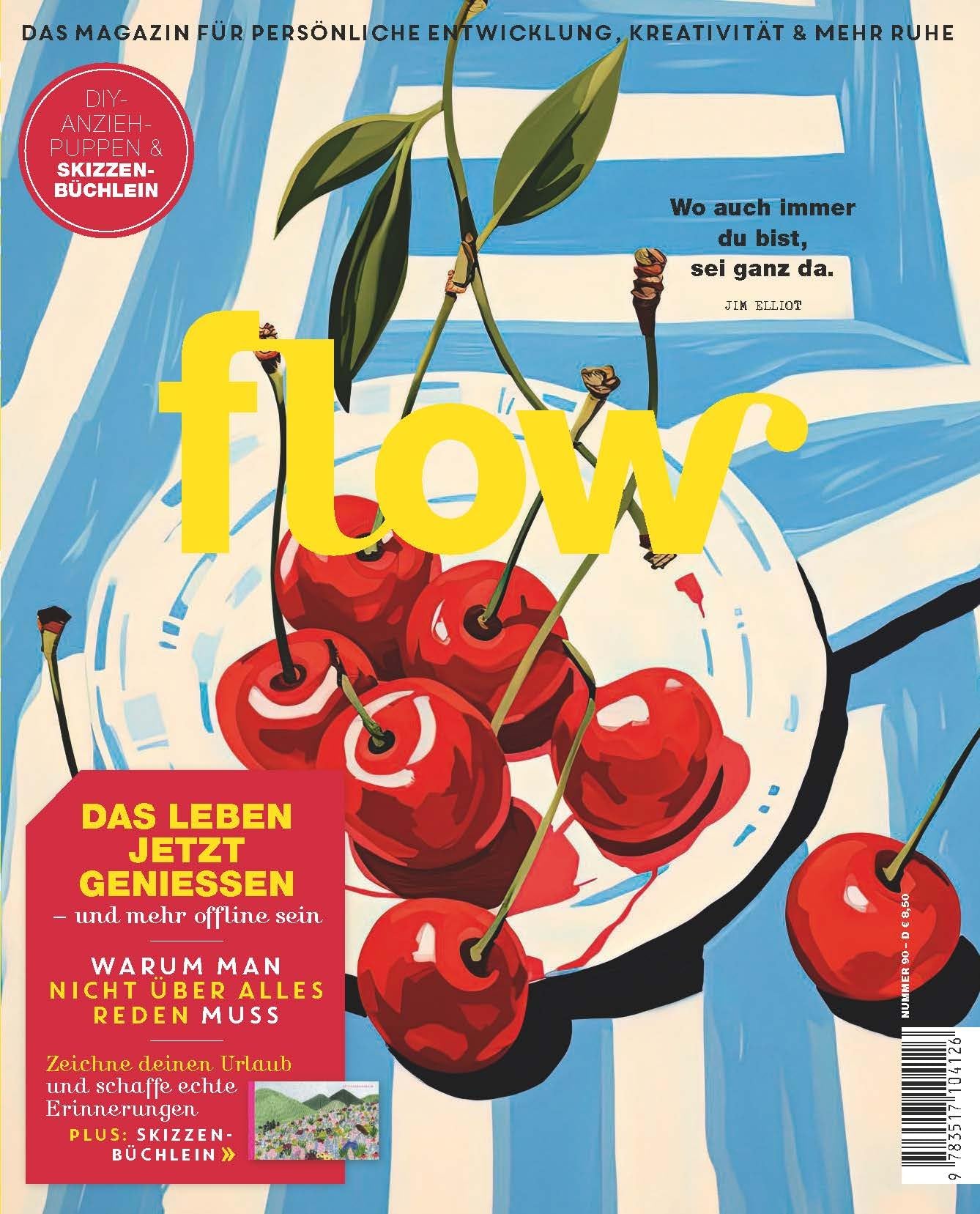 Flow Nummer 90 (4/2025): Das Magazin für persönliche Entwicklung, Kreativität & mehr Ruhe von ...
