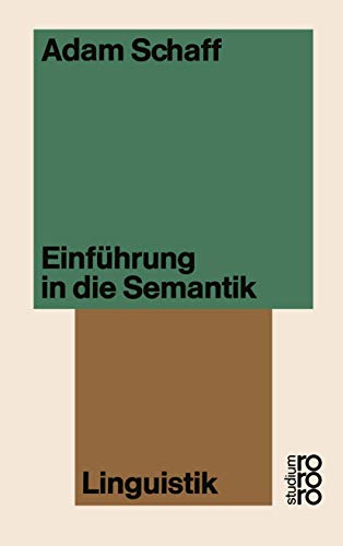 WV Studium, Bd.31, Einführung in die Semantik von Adam Schaff - Taschenbuch