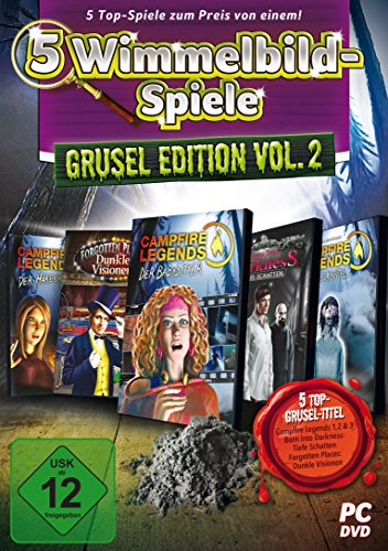 5 Wimmelbild Spiele - Grusel Edition, Vol. 2 von Intenium - PC