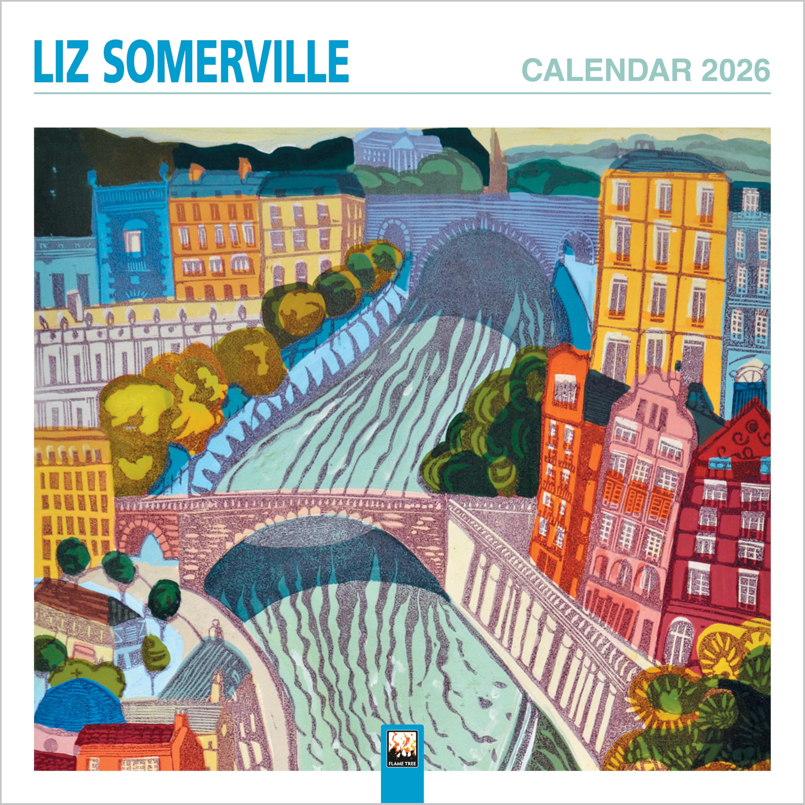 Liz Somerville Kunstkalender 2026 – Original Flame Tree Publishing ...