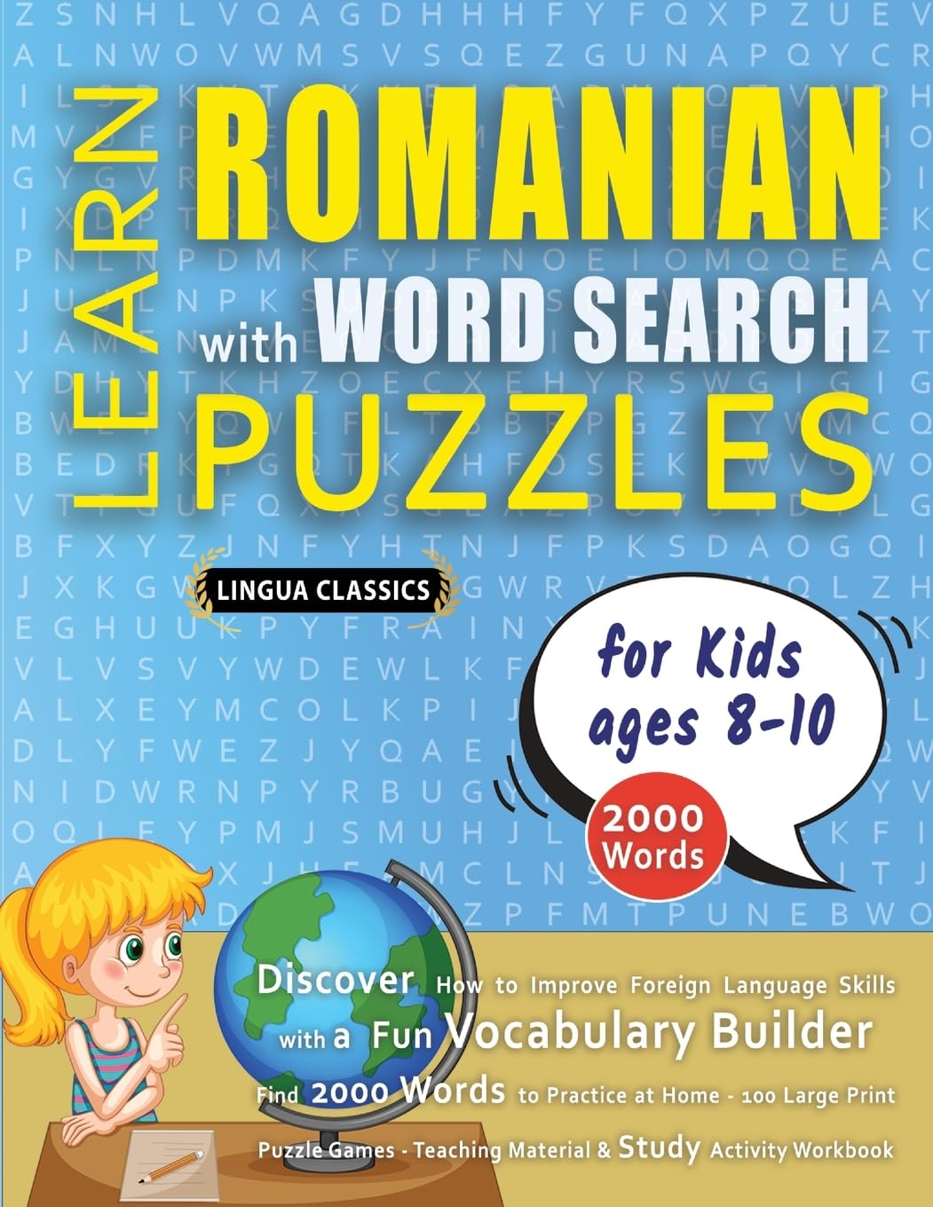 LEARN ROMANIAN WITH WORD SEARCH PUZZLES FOR KIDS 8 - 10 - Discover How ...