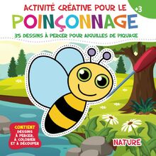 Activité Créative pour le Poinçonnage. Nature: 35 Dessins Percer pour ...