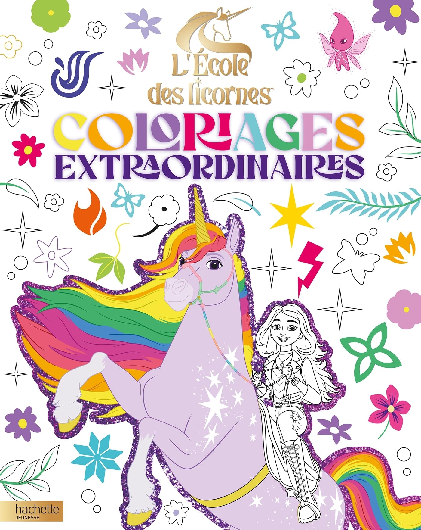 L'école des licornes : Coloriages extraordinaires de non renseigné - paperback