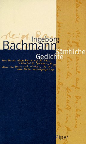 Sämtliche Gedichte de Ingeborg Bachmann - Relié