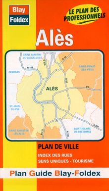Plan de ville : Alès (avec un index) de unbekannt