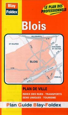 Plan de ville : Blois (avec un index) de non renseigné - Carte