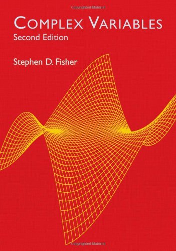 Complex Variables: Second Edition (Dover Books on Mathematics) de Fisher, Stephen D. - Poche