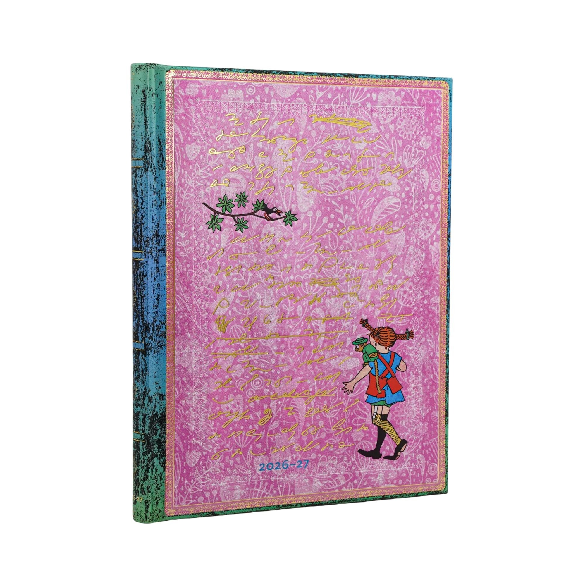 18-Monatskalender 2026-2027 Astrid Lindgren, Pippi Langstrumpf Ultra ...