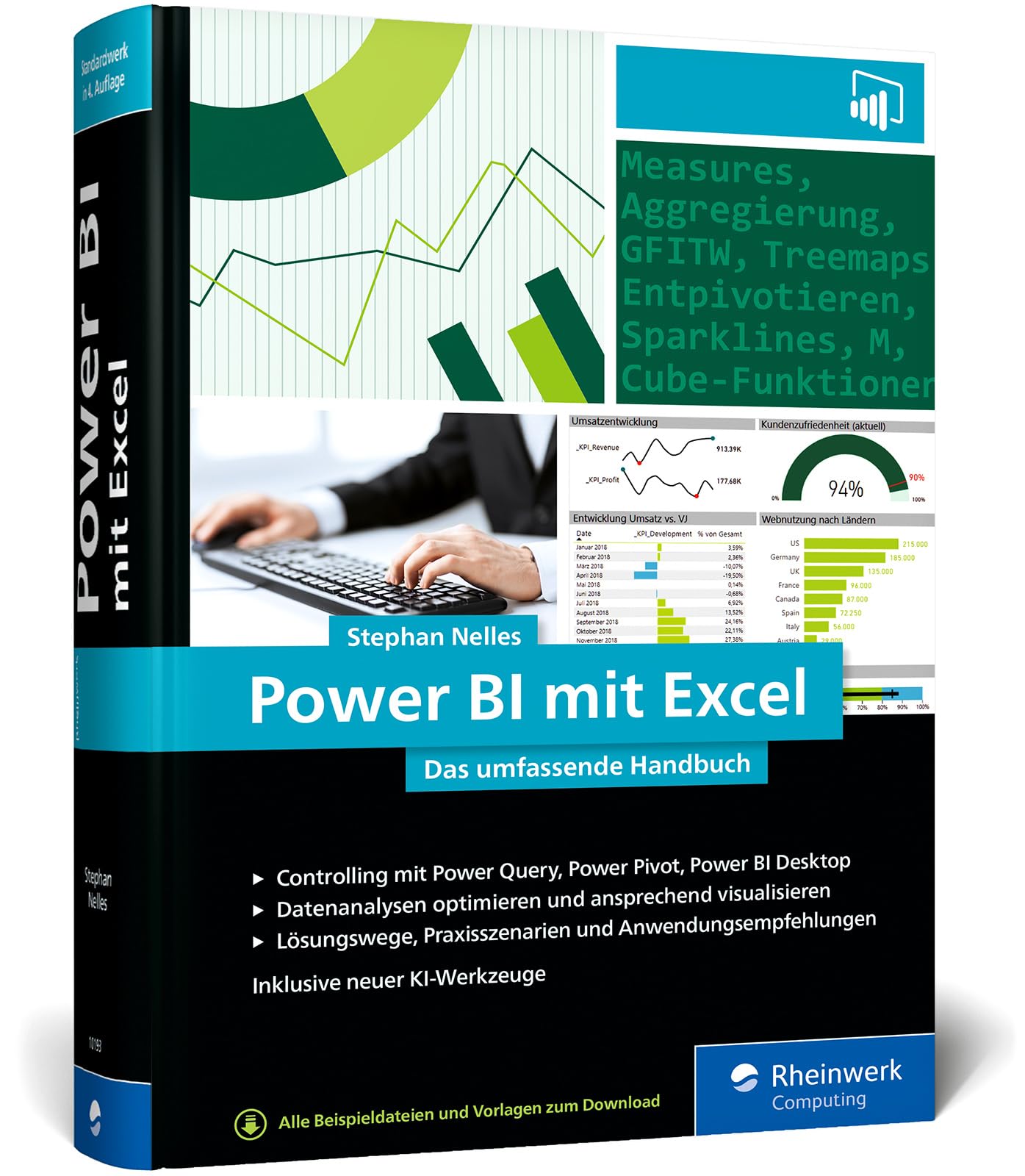 Power BI mit Excel: Das umfassende Handbuch. Controlling und Business Intelligence mit Power ...