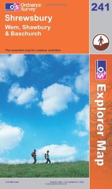 SHREWSBURY (EXPLORER MAPS) (OS Explorer Map) de Ordnance S... | Livre ...