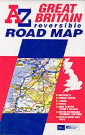 Great Britain Road Map (A-Z Road Maps & Atlases) de Geographers' A-Z ...