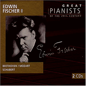 Great Pianists von Fischer,Edwin Vol.2 - Audio CD
