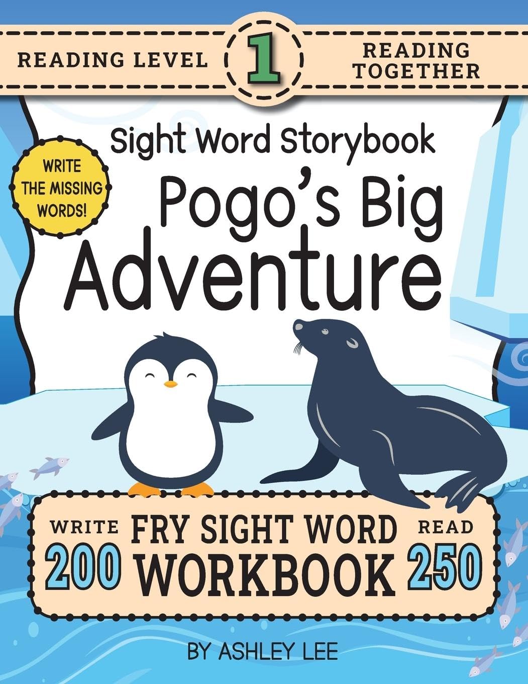 250 Sight Word Storybook, Pogo's Big Adventure (Level 1): Write Over ...
