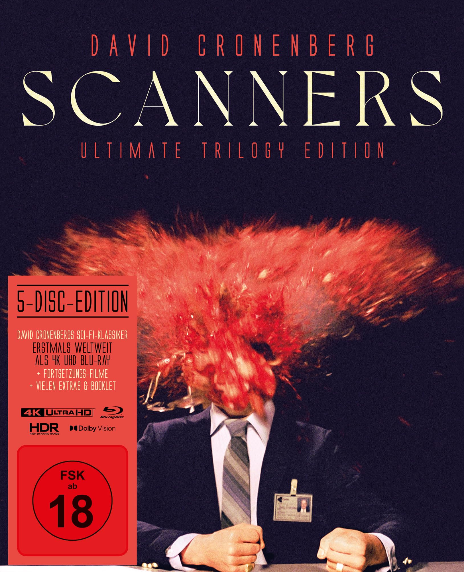 Scanners - Ultimate Edition (4K-UHD+4 Blu-rays) von David Cronenberg ...
