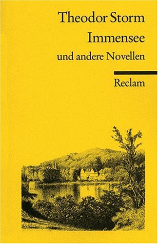 Immensee und andere Novellen von Theodor Storm - Taschenbuch