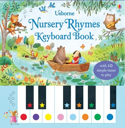 Taplin, S: Nursery Rhymes Keyboard Book von Sam Taplin - Spiralbindung