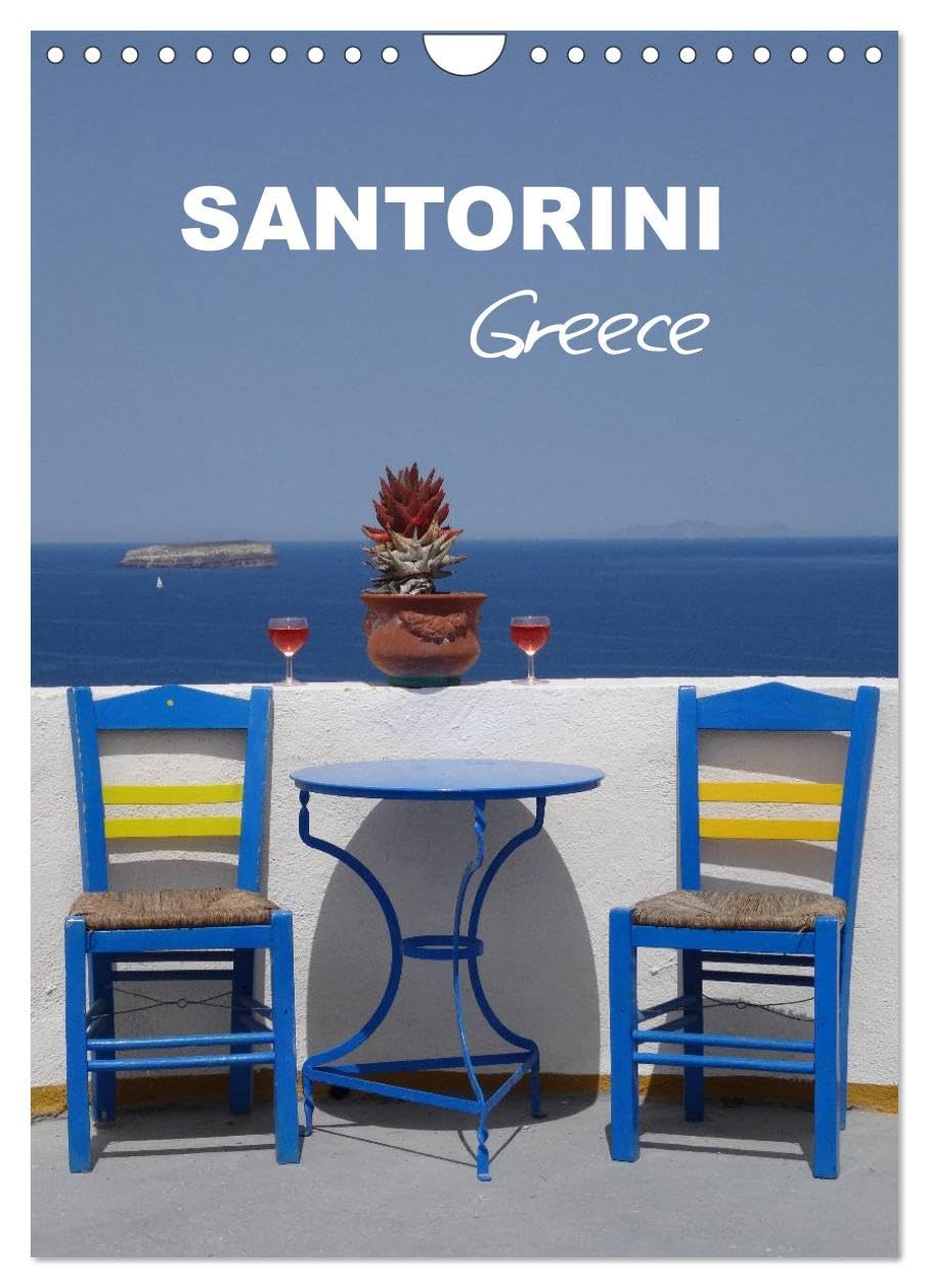 Santorini - Greece (Wall Calendar 2026 DIN A4 portrait), CALVENDO 12 ...