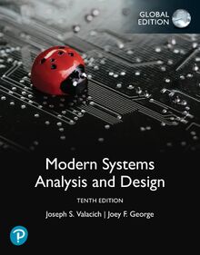 Modern Systems Analysis and Design, Global Edition von Joseph Valacich ...