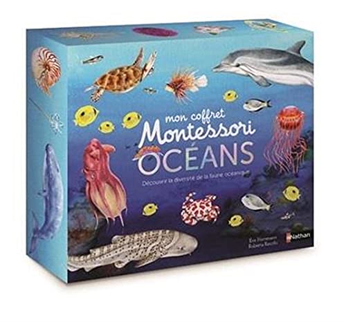 Océans : mon coffret Montessori : 90 cartes classifiées, 5 planches ...