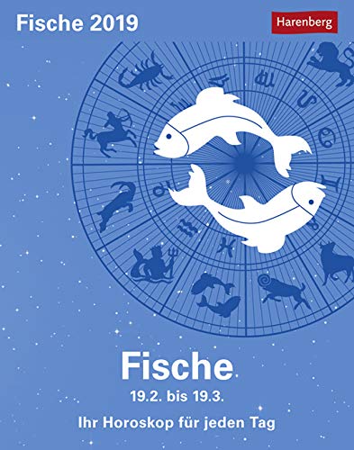 Fische Sternzeichenkalender 2024: Tagesabreißkalender - Ihr Horoskop ...
