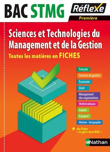 Sciences et technologies du management et de la gestion 1re bac STMG ...