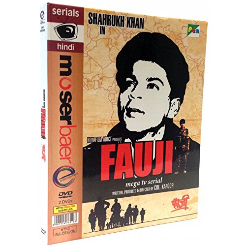 FAUJI Mega TV Serial (2 DVD Box-Set) Shahrukh Khan's First TV Serial de ...