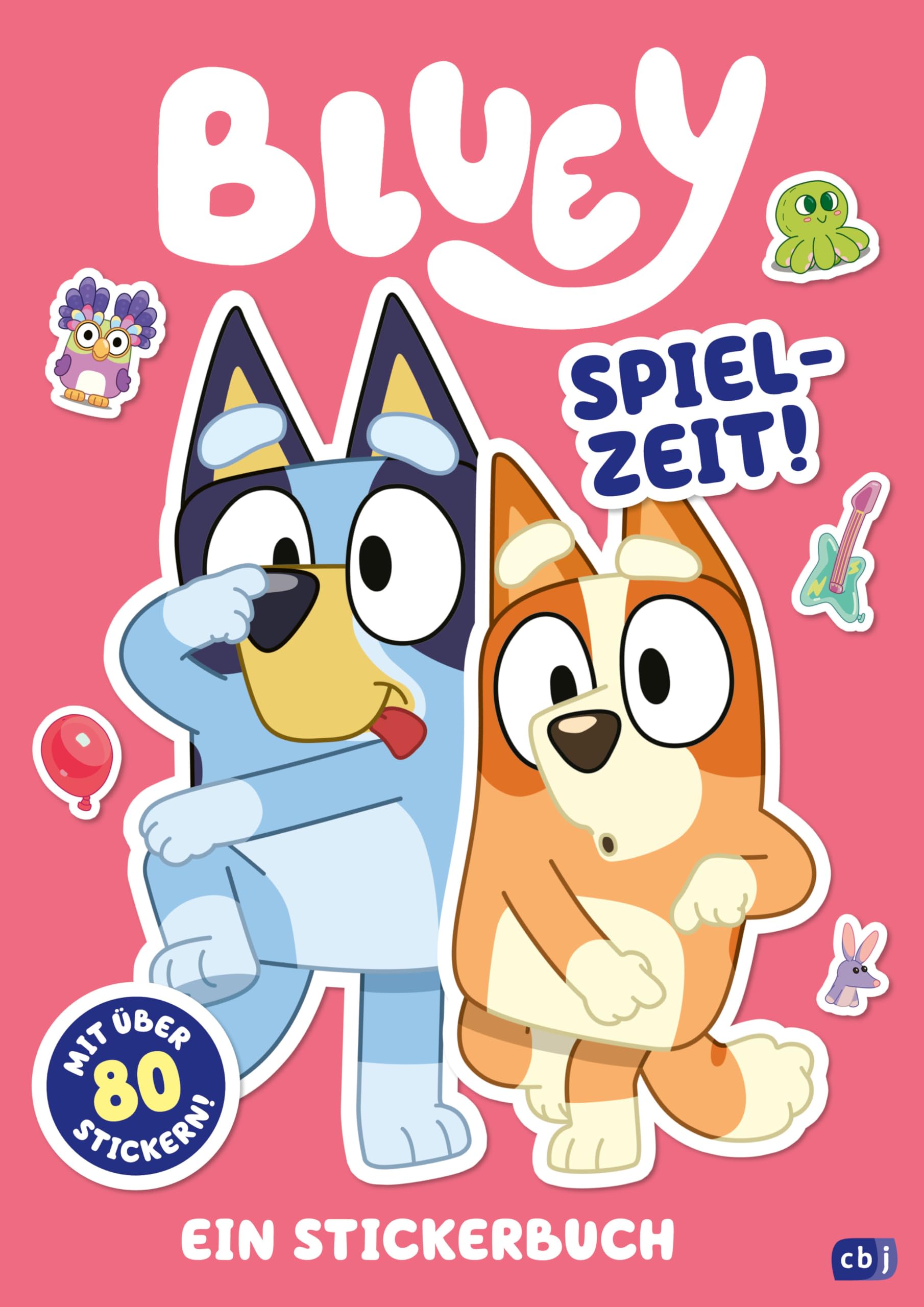 BLUEY – Spielzeit: Mit 80 bunten BLUEY-Stickern (BLUEY – Beschäftigung ...